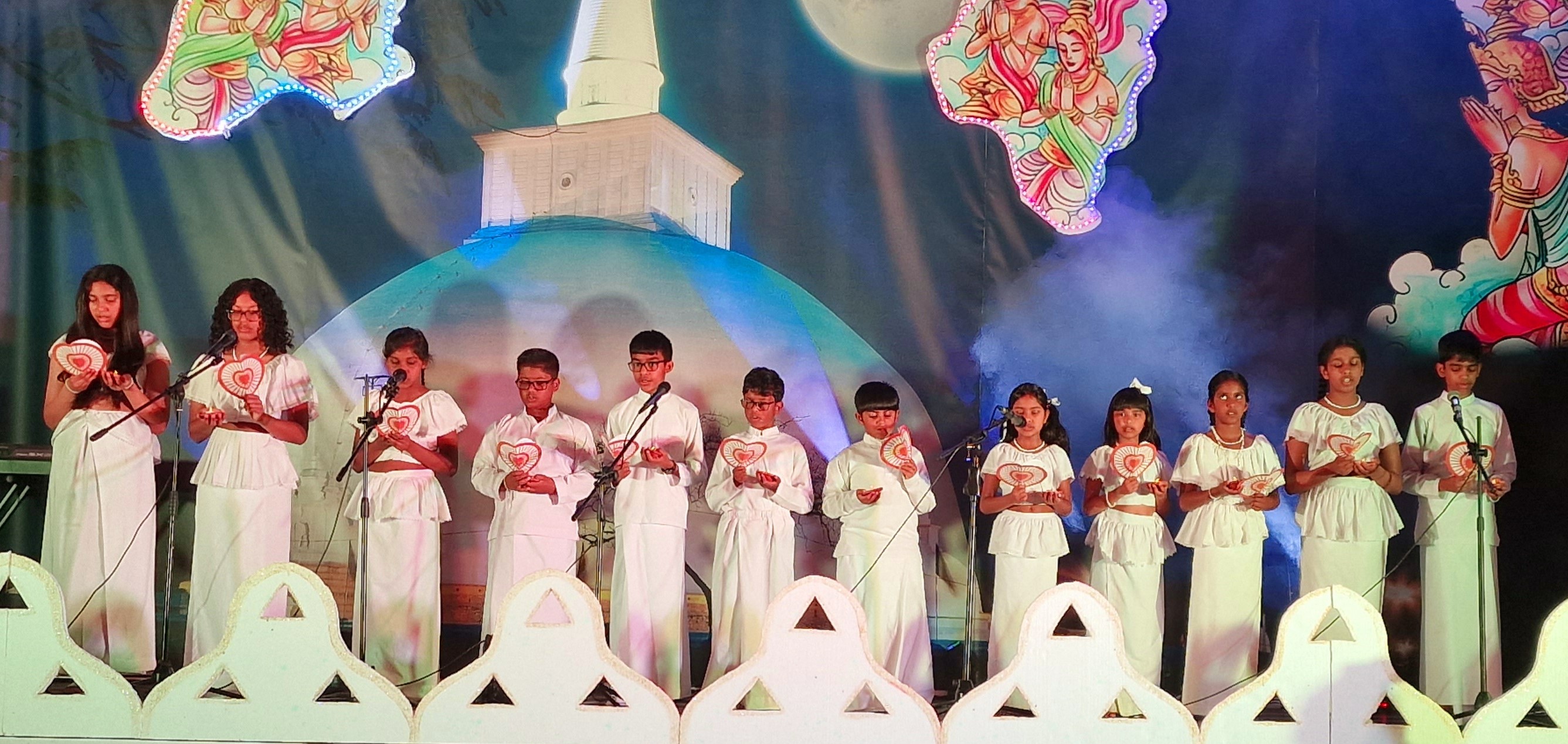 Annual Poson Bhakthi Gee Evening of the Leicester Buddhist Vihara