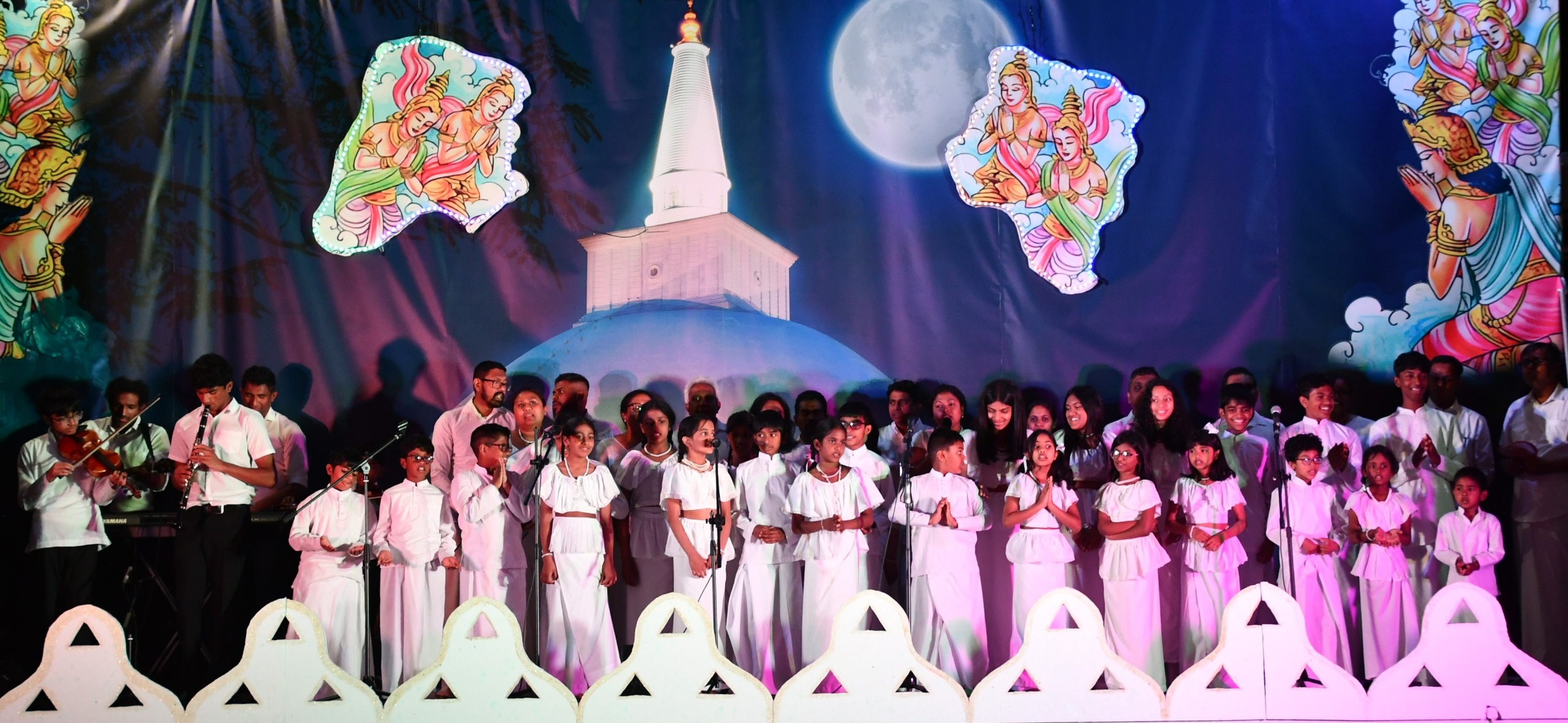 Annual Poson Bhakthi Gee Evening of the Leicester Buddhist Vihara