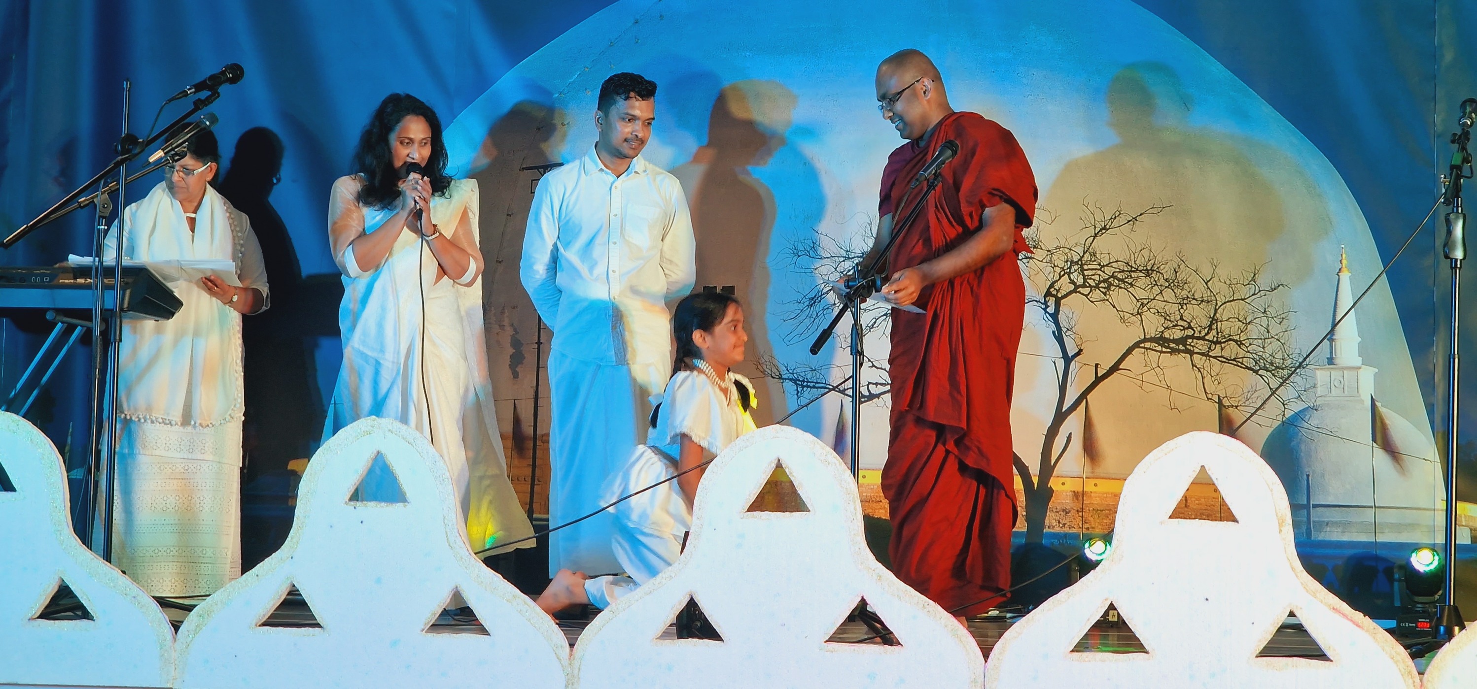 Annual Poson Bhakthi Gee Evening of the Leicester Buddhist Vihara