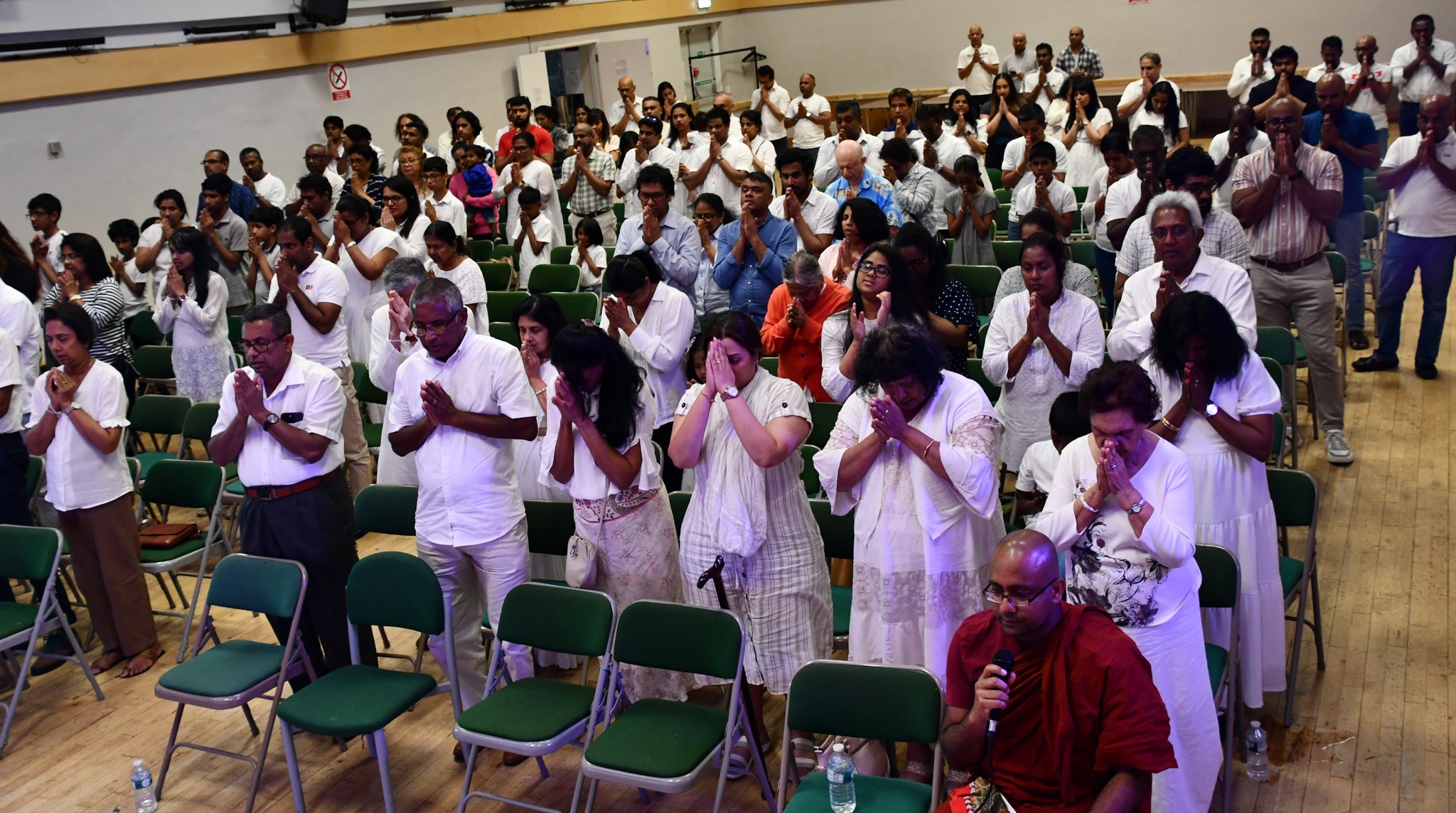 Annual Poson Bhakthi Gee Evening of the Leicester Buddhist Vihara